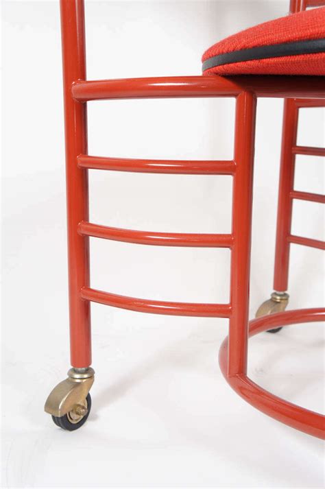 Frank Lloyd Wright Replica 1936 Johnson Wax Office Chair At 1stdibs
