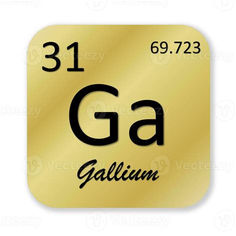 Gallium Element Isolated In White Background Stock Photo At Vecteezy
