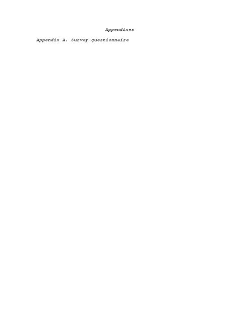 appendixes pdf
