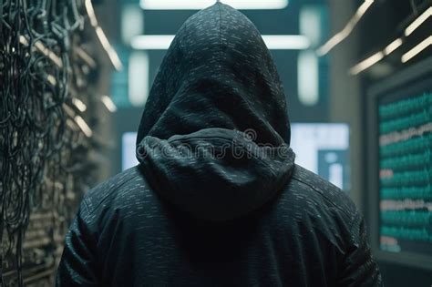 cybersecurity vulnerability hacker coding malware concept hooded