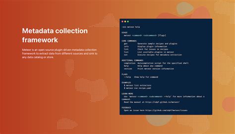 github raystack meteor meteor is an easy to use plugin driven