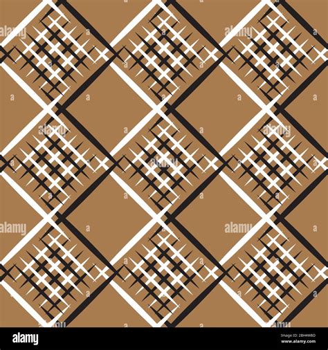 Diagonal Lines Gride Seamless Texture Vector Fabric Pattern Background