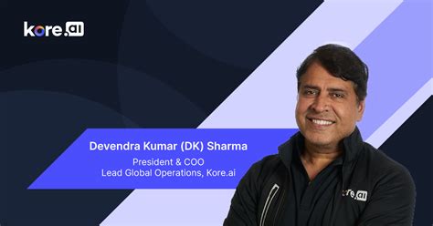 DK Sharmas Appointment As Kore Ai President And COO Kore Ai