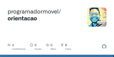 Github Programadormovel Orientacao