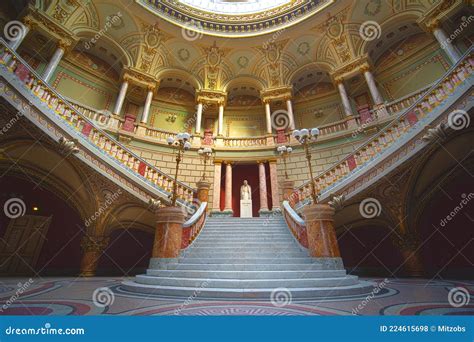 Romanian Athenaeum Ateneul Roman Or Romanian Opera House In Bucuresti