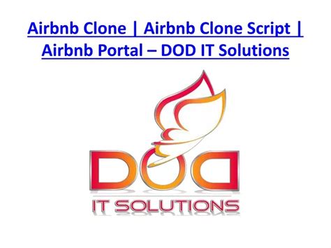 Ppt Airbnb Clone Airbnb Clone Script Airbnb Portal Dod It