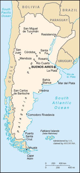South America ~ Argentina Wide Angle Pbs