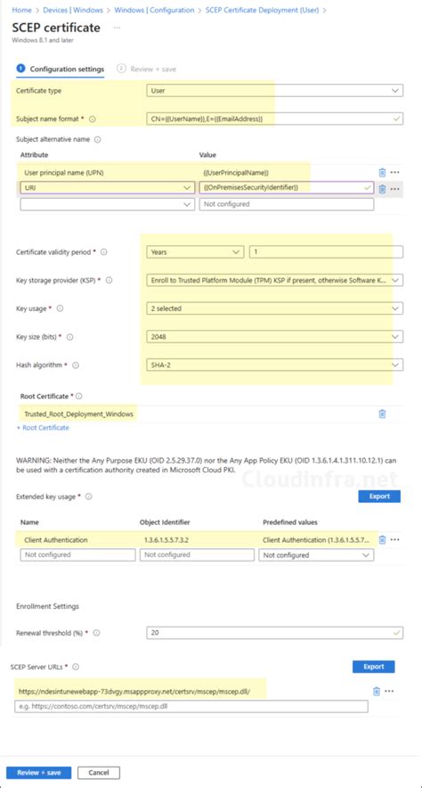 Ndes And Scep Setup With Intune Part 3
