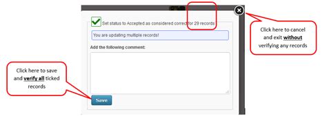 Verifying Multiple Records Bulk Verification Irecord