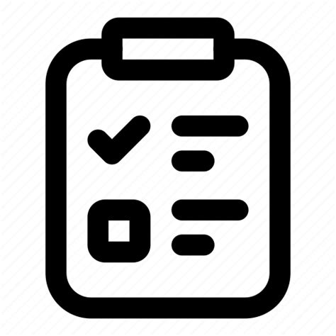 Checklist List Task Check Check List Conclusion Clipboard Icon