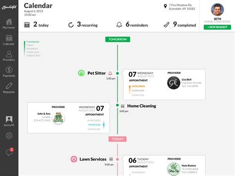 Web App Design Timeline Design Web Design