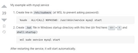 How To Make Wsl Run Services At Startup