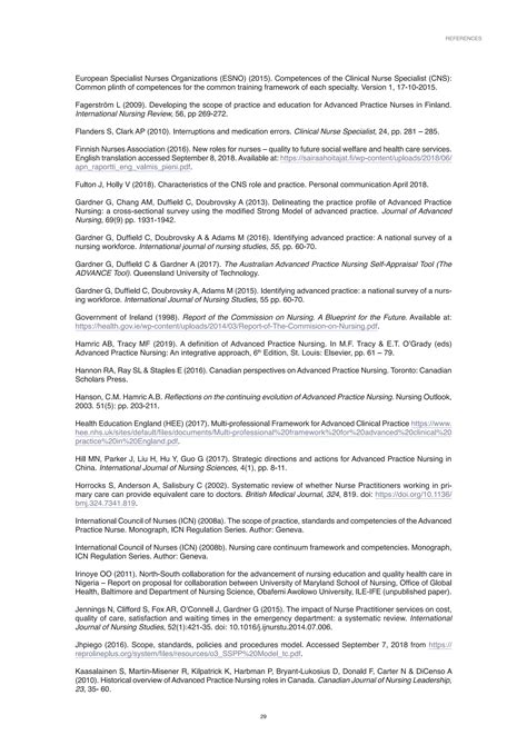 Guidelines On Advanced Practice Nursing 2020 Pdf