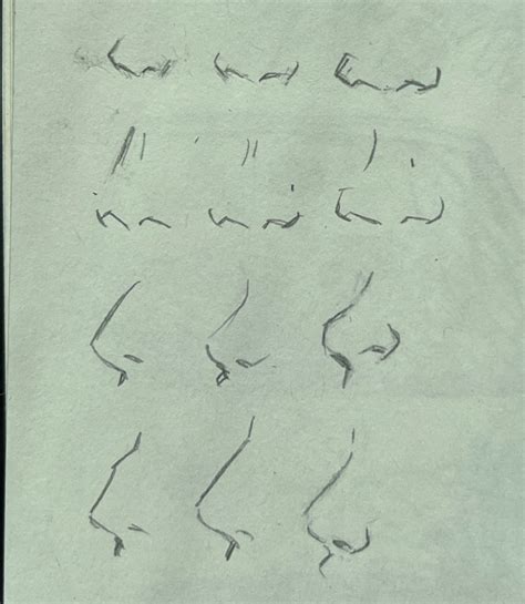 How Do You Draw Different Types Of Noses Gone Fishing