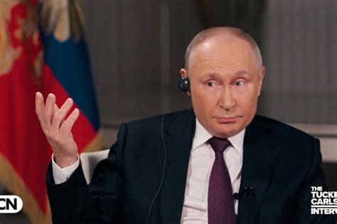 Interview Mit Tucker Carlson Geschichtsstunde Mit Putin Interview