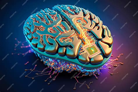 Premium Ai Image Ai Chipset With Human Brain On Computer Circuit Board Artificial Intelligence