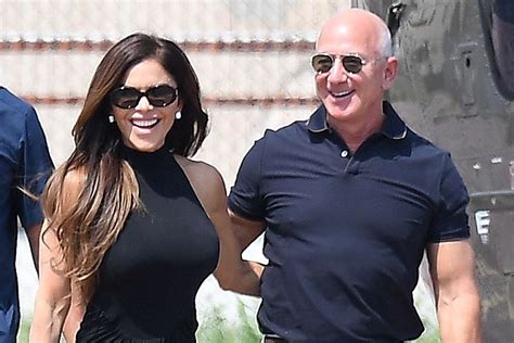 Jeff Bezos And Lauren Sánchez Arrive In Venice Via Helicopter For Wedding