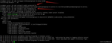 linux 在线yum安装： postgresql 15 6数据库 技术分享 云服务器