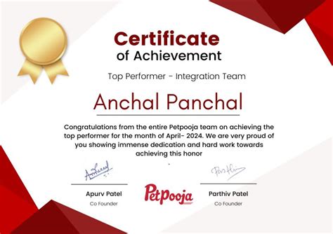 Anchal Panchal On Linkedin Honored And Thrilled To Be Recognized As