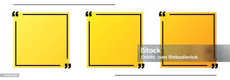 따옴표 상자 프레임 큰 세트 견적 프레임 빈 템플릿 세트 문자 메시지 인용 빈 템플릿 상자 빈 템플릿 견적 거품 거품 블로그 따옴표 기호 개체 그룹에 대한 스톡 벡터 아트