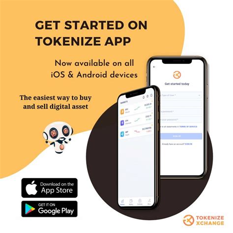 Tokenize Mobile App Officially On The Apple Appstore Or Google Playstore