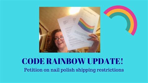 Code Rainbow Update Petition Submitted Youtube Code Rainbow Update Petition Submitted Youtube