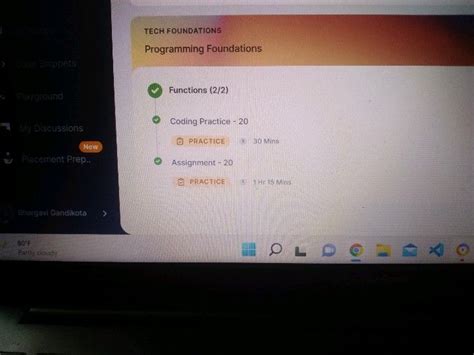 Bhargavi Gandikota On Linkedin Day39 Codingpractice Assignment