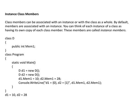 Classes Ppt Download