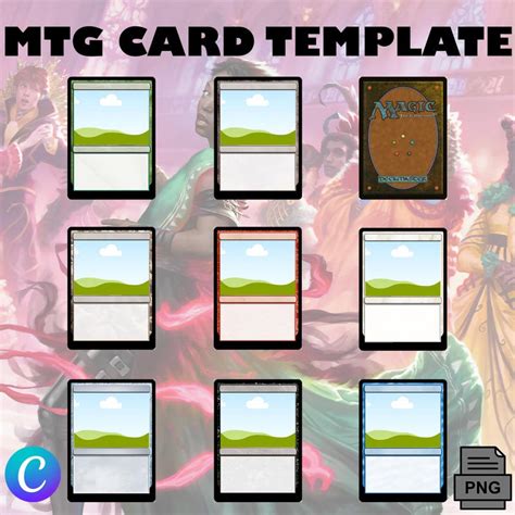 Magic Gathering Svg Etsy