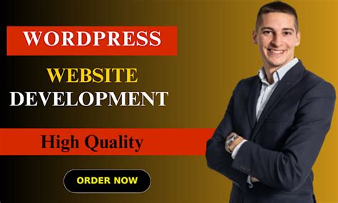 Responsive Wordpress Website Design Redesign By Haitamtouir34 Fiverr