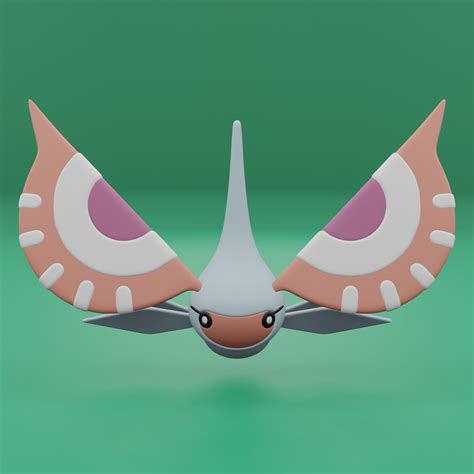Stl File Pokemon No 284 Masquerain 🐉 ・3d Printing Template To Download