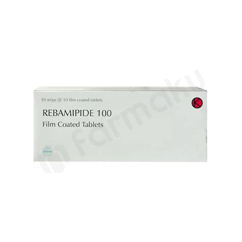 Rebamipide 100 Mg Novell Farmaku