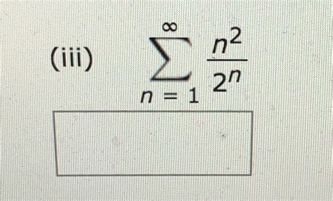 Solved A Starting With The Geometric Series Σ Xn Find The