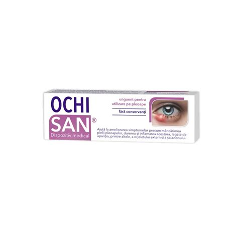 Unguent Ochisan 15 G Zdrovit Farmaciabajanro