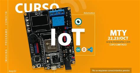 Curso De Arduino Y Esp32 De Cero Coworking Monterrey 3 December To 4