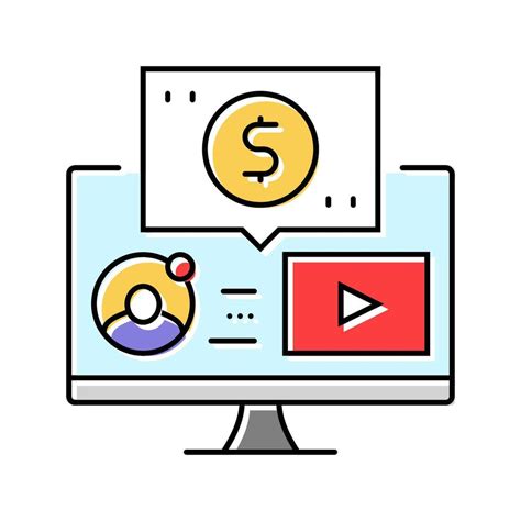 Webinar Monetization Color Icon Illustration 52843949 Vector Art At