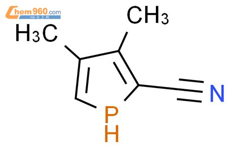 141857 96 734 Dimethyl 1h Phosphole 2 Carbonitrile化学式、结构式、分子式、mol