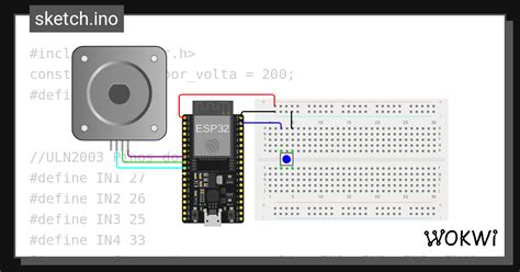 Esp32 Motor Passo 2 Wokwi Esp32 Stm32 Arduino Simulator