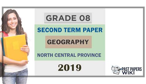 Grade 08 Geography 2nd Term Test Paper 2019 English Medium North
