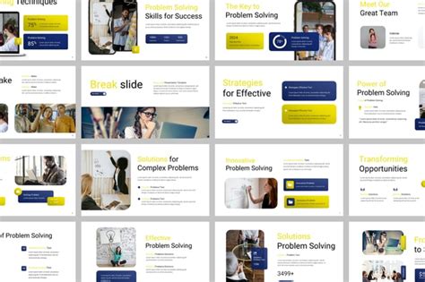 Problem Solving Incl Teamwork And Solving Envato