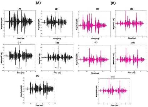 Input And Output Voice Signal Waveforms I E Source Male Voice