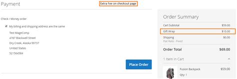 extra fee in frontend view support portal for magento extensions