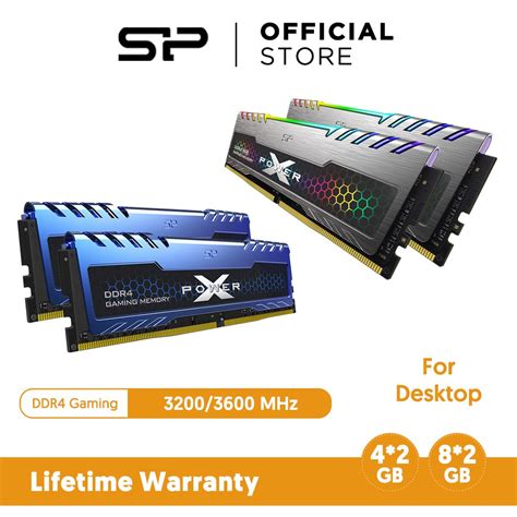Silicon Power RAM DDR4 PC Gaming RGB 16GB 32GB 3200Mhz 3600Mhz รบประกนตลอดอายการใชงาน