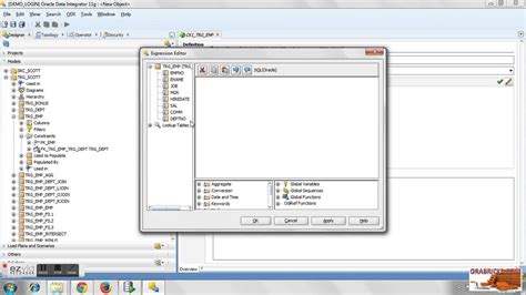 Creating Constraints In Oracle Data Integrator Youtube