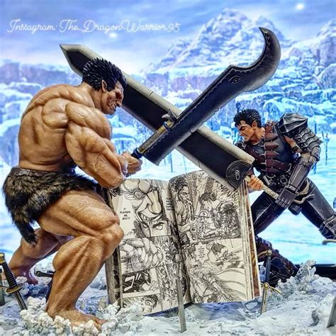 My Guts Vs Zodd Statuev Manga Panel R Berserk