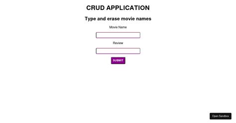 Crud With Reactjs Nodejs Mysql Forked Codesandbox