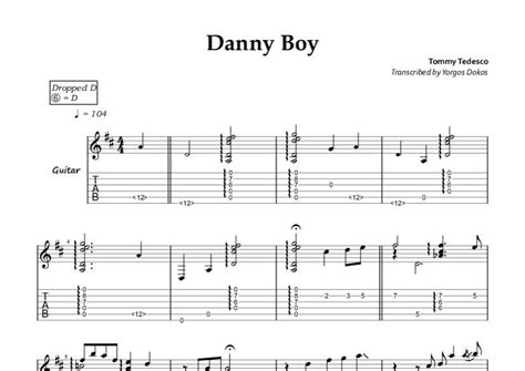 Danny Boy Guitar Chords