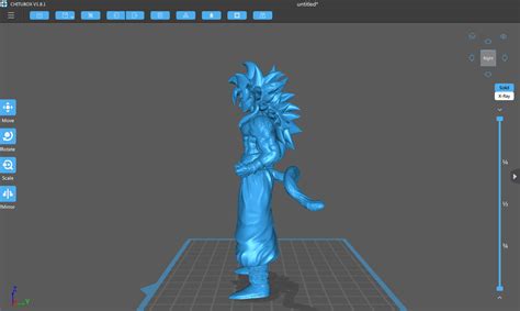 Файл Stl Гоку Ssj4 Dragon Ball Gt・Модель для загрузки и 3d печати・cults
