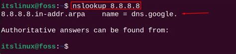 How To Do A Reverse Dns Lookup In Linux Its Linux Foss