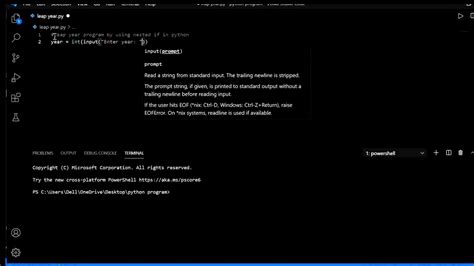 Leap Year Program By Using If And Nested If In Python Youtube